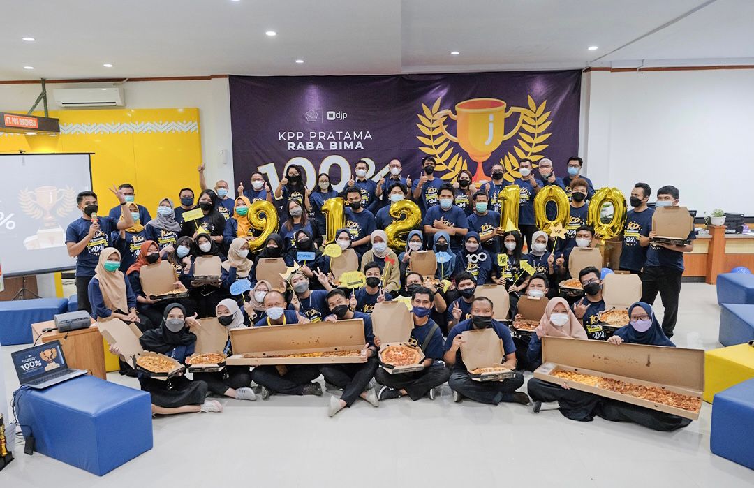 KPP Pratama Raba Bima Sukses Raih Penerimaan 100% | Direktorat Jenderal Pajak